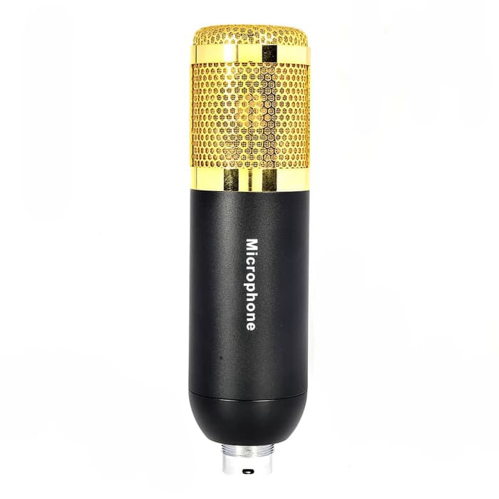 Jual Microphone Condenser Studio Shock Proof Mount Mic BM-500 Vlog ...