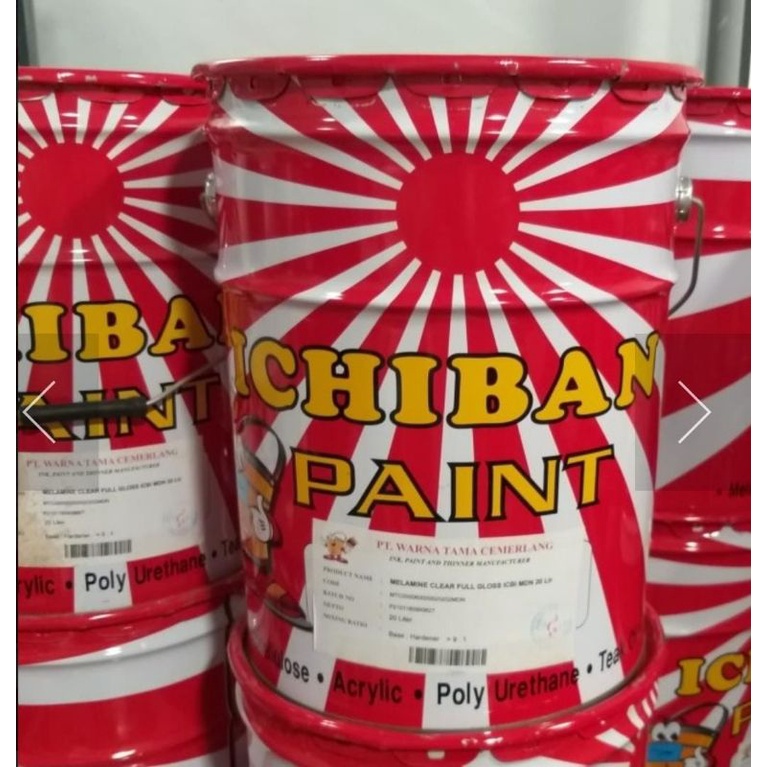 Jual Melamine Ichiban clear gloss | Shopee Indonesia
