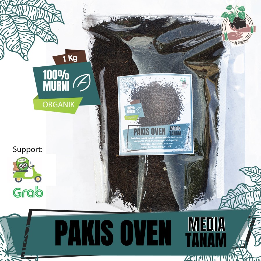 Jual Media Tanam Pakis Cacah Oven Halus Kualitas Premium Murni Steril ...