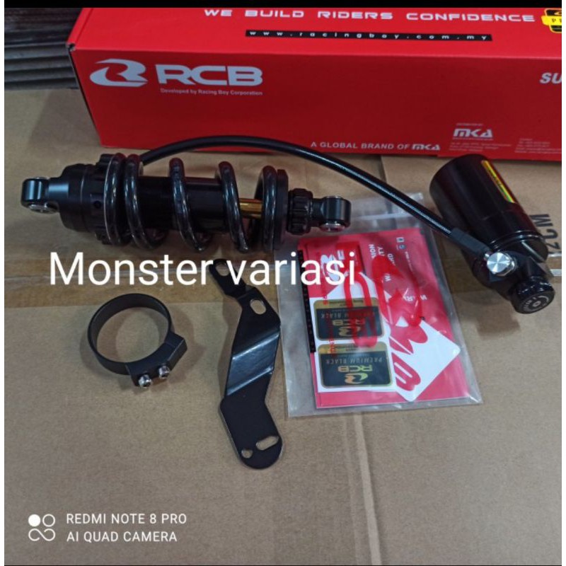 Jual MONOSHOCK RCB DB -2 LINE HONDA SONIC- SUPRA GTR 150 BLACK SERIES | Shopee Indonesia
