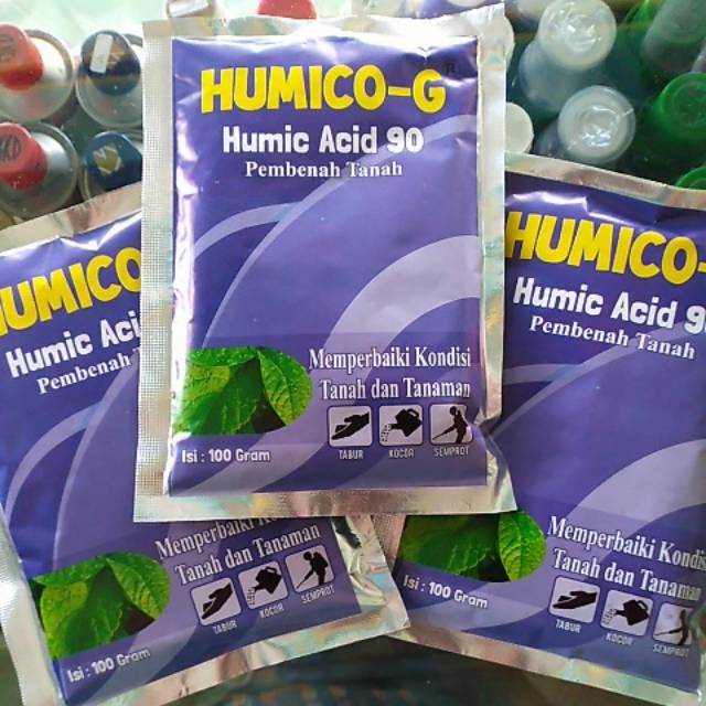 Jual Humico-G humic acid 90 asam humat pupuk organik pembenah tanah | Shopee Indonesia
