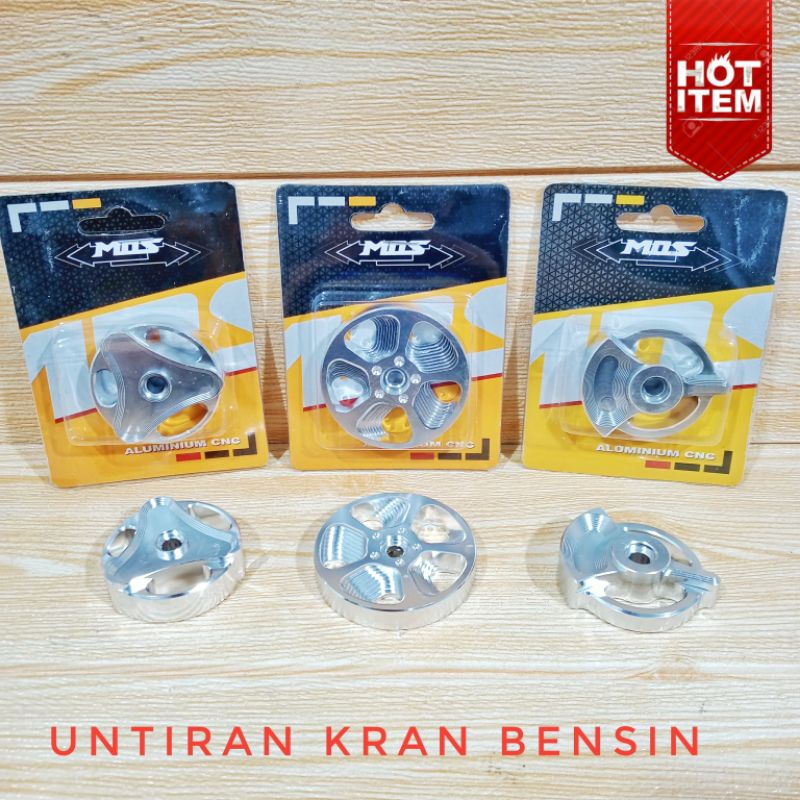 Jual UNTIRAN KRAN BENSIN PUTERAN KNOP TIGER REVO TIREV ALUMINIUM CNC ...