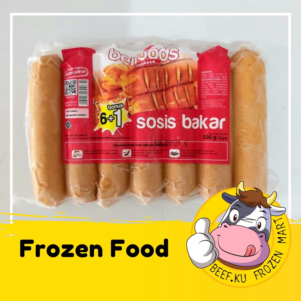 Jual SOSIS BAKAR / BELFOODS / FROZEN FOOD / FROZEN / SOSIS / SOSIS ...