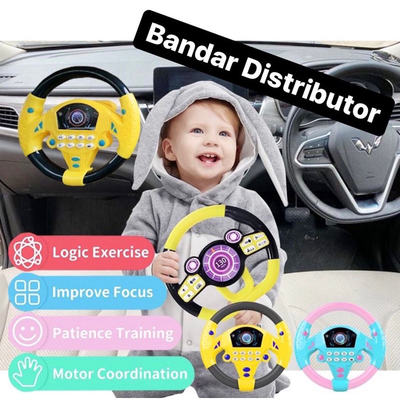 Jual Mainan Anak Setir Setiran Mobil Steering Racing Wheel Driver ...