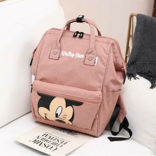 Jual [COD] BACKPACK ANELLO MICKEY MOUSE TERLUCU/TAS ANAK/RANSEL ANAK ...