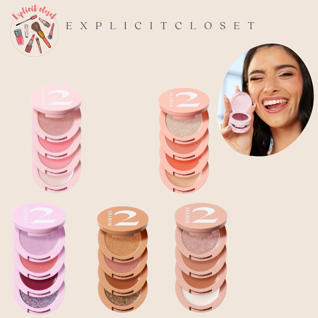 Jual MORPHE 2 Quad Goals Multi-Palette | Shopee Indonesia