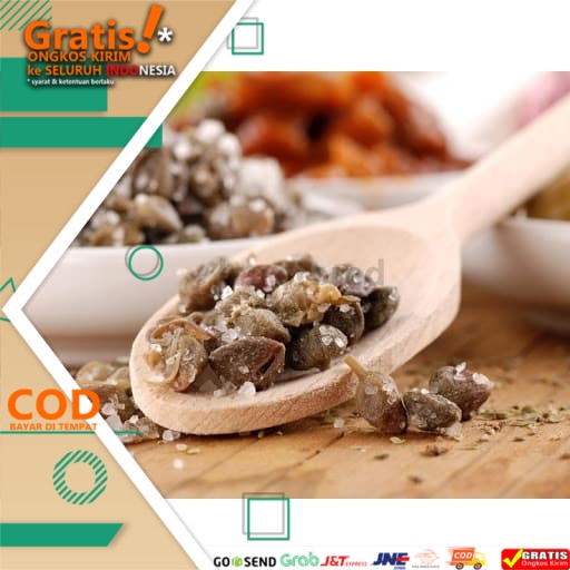 Jual penyedap rasa Italian Salted Caper Capers 100gr Repack Buah Caper ...