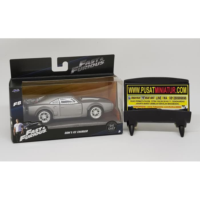 Jual DOM'S ICE CHARGER - SKALA 1:32 - JADA FAST FURIOUS 8 (DIECAST ...