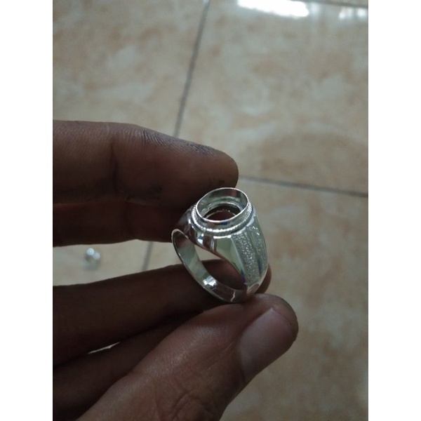 Jual emban cincin perak 925 handmade sedia tanam atau catokan 03 ...