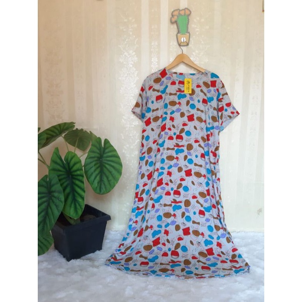 Jual HOMEDRESS LONG DASTER ANDIN PANJANG KEKINIAN | Shopee Indonesia