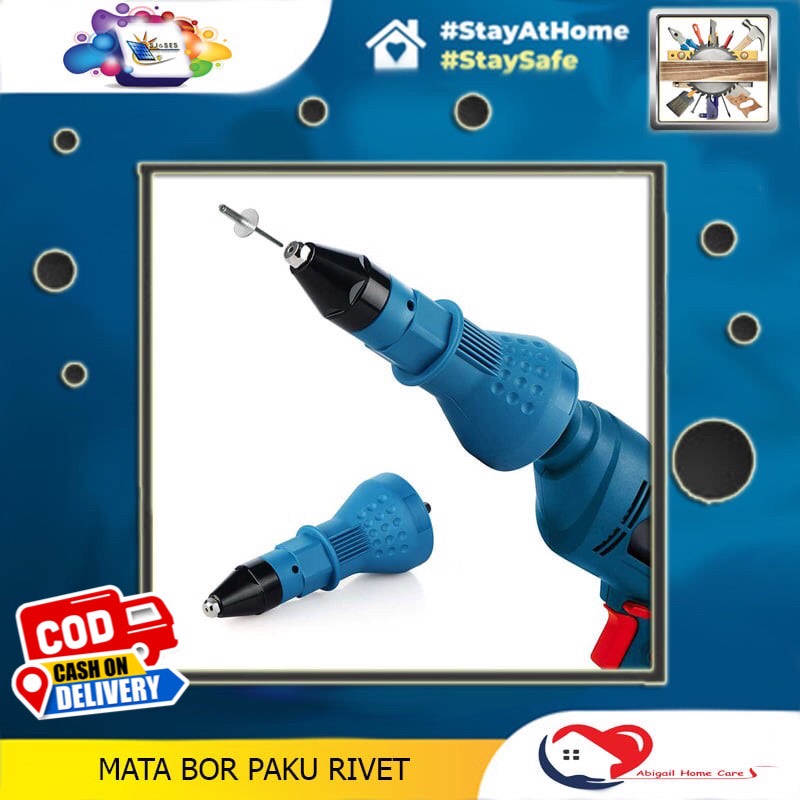 Jual Adapter Kepala Mata Bor Paku Rivet Alat Converter Bor Paku Rivet ...