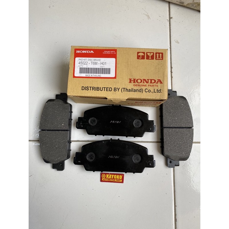 Jual KAMPAS REM DEPAN HONDA HRV BRAKE PAD HRV 45022-T6M-H01 | Shopee Indonesia