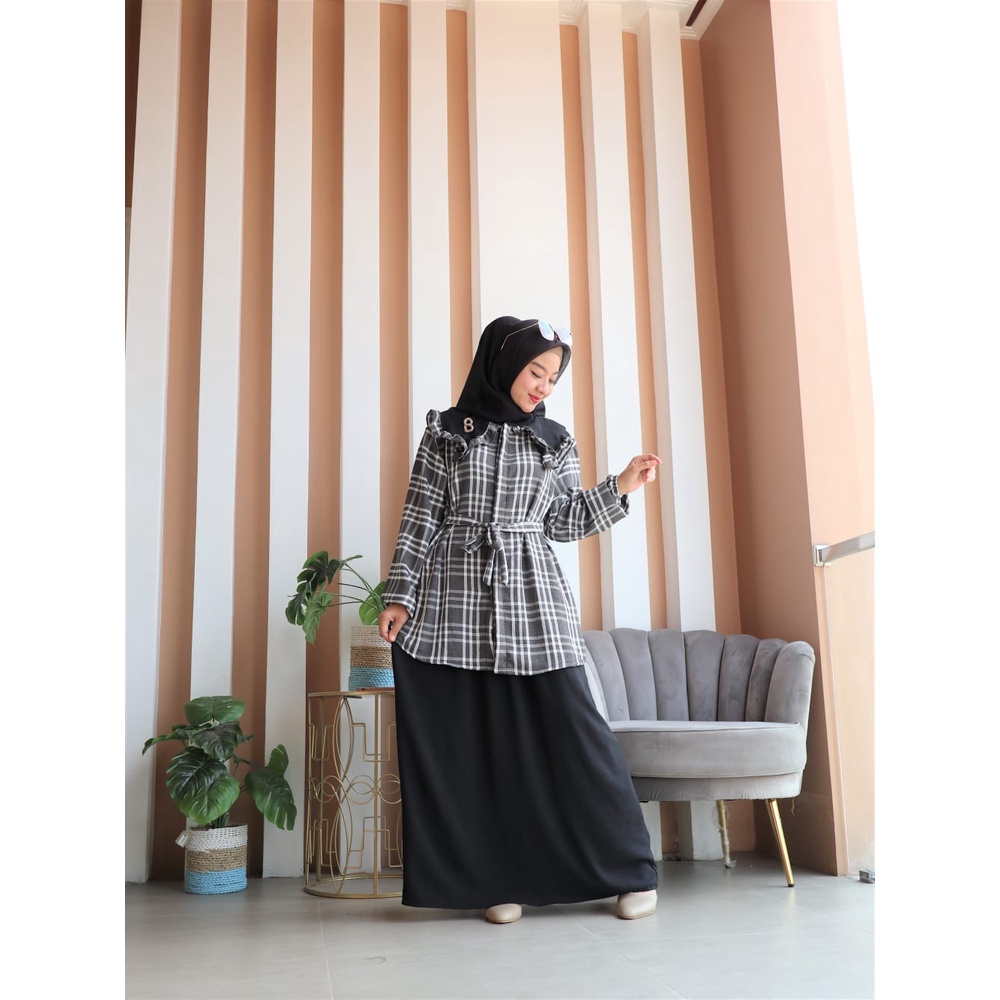 Jual ONE SET ROK KOTAK CRINKLE EMMA SET ROK + BLOUSE MODEL TERPISAH/COD ...
