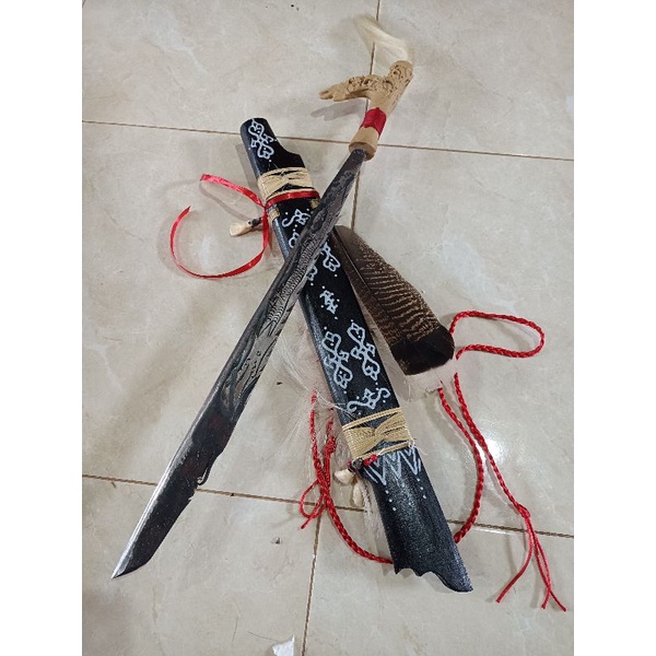 Jual Mandau ukuran 65 cm khas Dayak Kalimantan | Shopee Indonesia