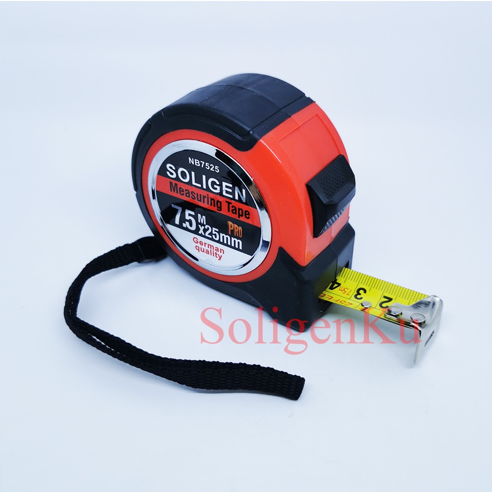 Jual Meteran Karet Measuring Tape ISO9001 German Quality SOLIGEN 3M 5M ...