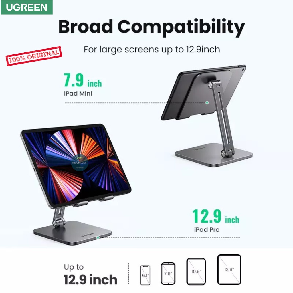 Jual Ugreen Stand Holder Metal Dudukan Tablet iPad Pro Standing ...
