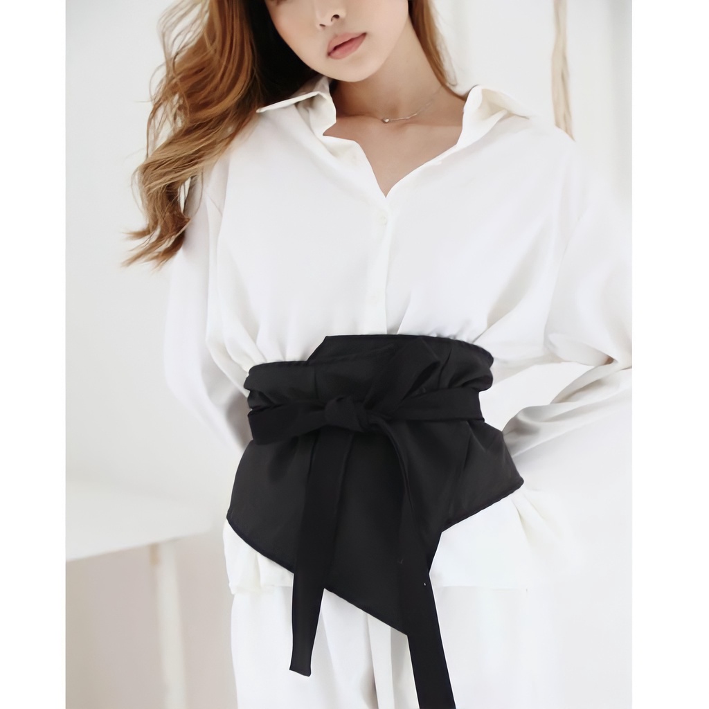 Jual Reia Belt Sabuk Wanita Bahan Wolfis dan Katun – Obi Belt Kain Ikat ...