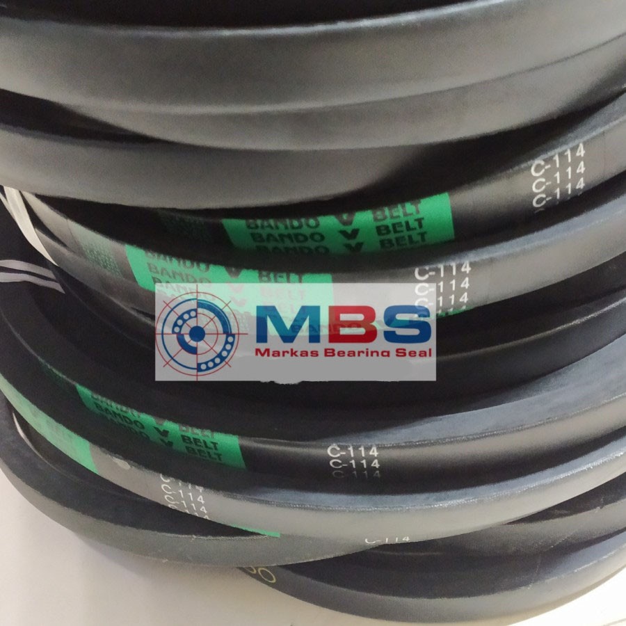 Jual VANBELT TALI KIPAS TYPE C 114 MERK BANDO & MITSUBOSHI C114 | Shopee Indonesia