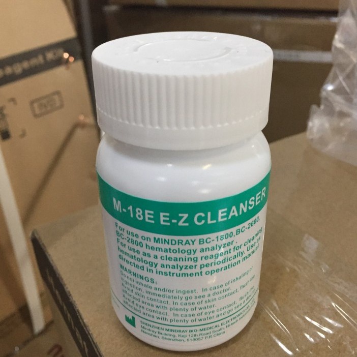 Jual EZ Cleanser 100 ml Mindray M30 M18 Reagen Hematology / E-Z Cleanser Hematology Mindray 3 ...