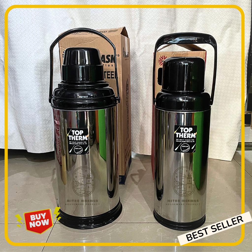 Jual REGULER - THERMOS AIR PANAS STAINLESS 2 - 3,2 LITER SUNFLASK 2050 ...