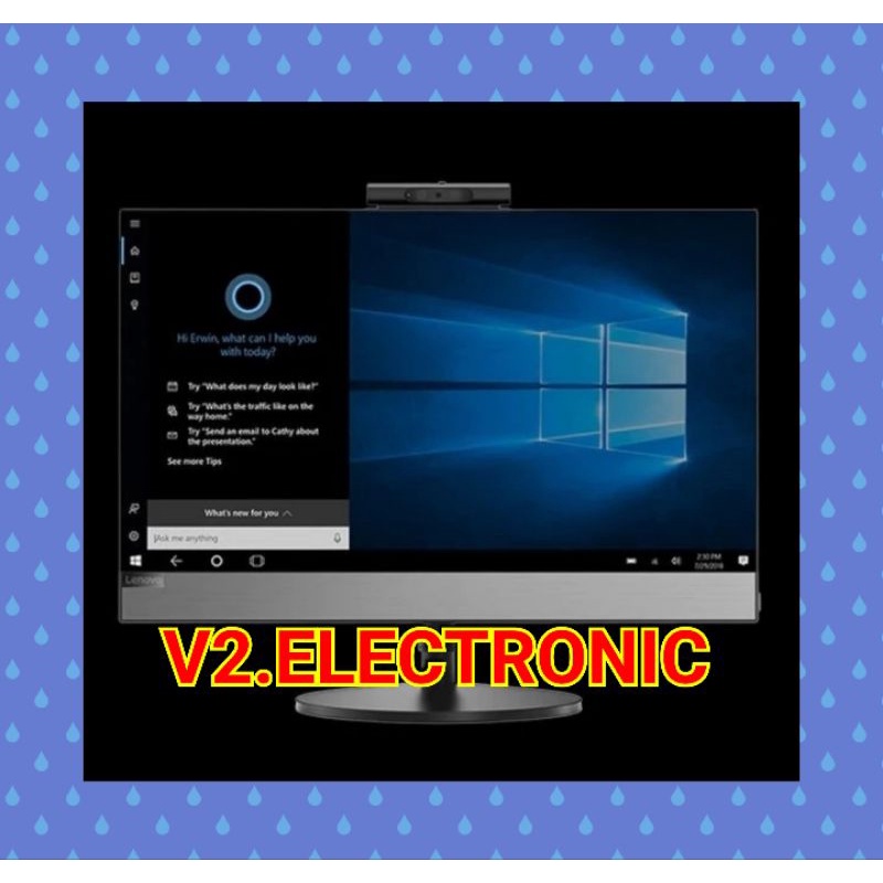 Jual PC AIO Lenovo V530-22ICB Intel Core i5-9400T | RAM 8GB | HDD 1TB | Windows10 | Shopee Indonesia