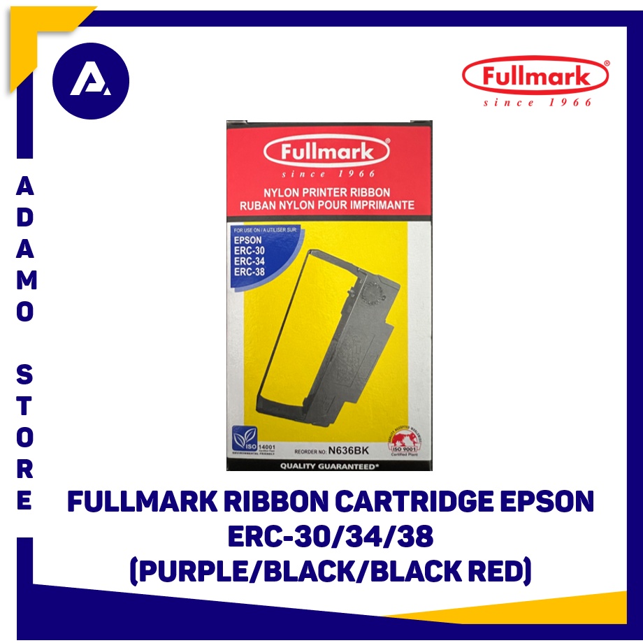 Jual Ribbon Cartridge / Pita Printer Fullmark Epson ERC38 ERC-30 ERC-34 ...