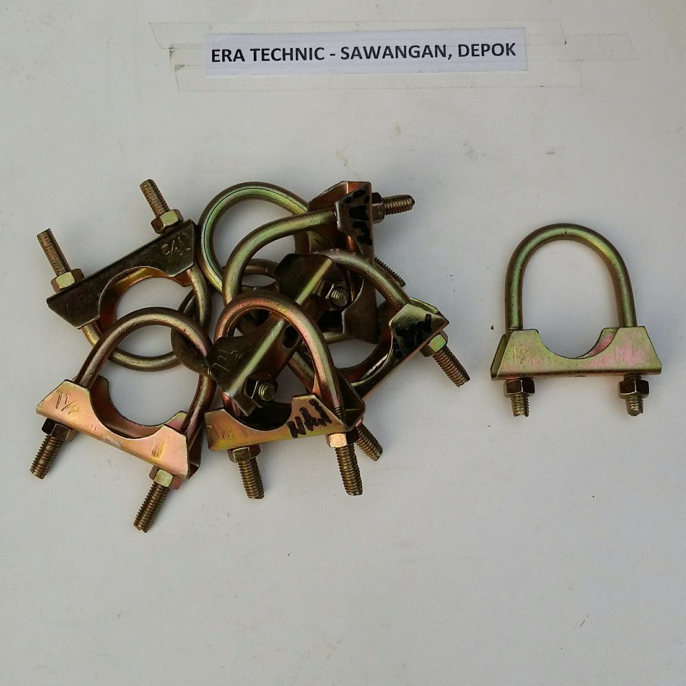 Jual Jual KLEM KNALPOT ATAU KLEM U ATAU KLEM PIPA UKURAN 1 5 ATAU 1 1I2 ...