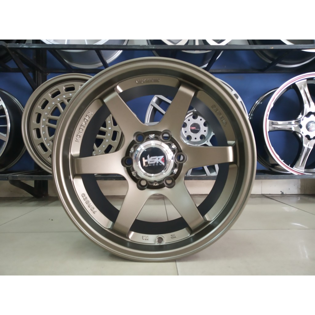 Jual Velg Mobil Ring 17 Model JDM Merk HSR Tokyo Untuk Fortuner Pajero ...
