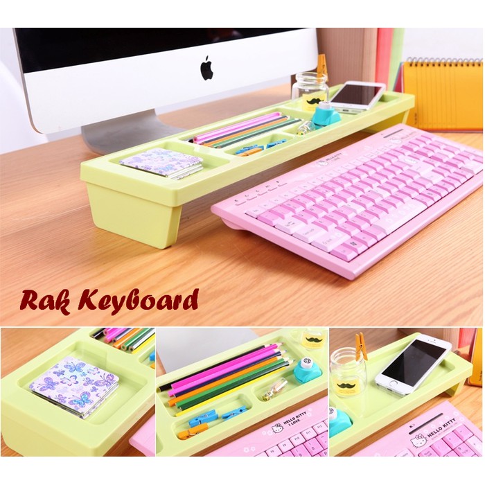 Jual Unik Rak Keyboard Rak model keyboard dipasang di depan keyboard ...