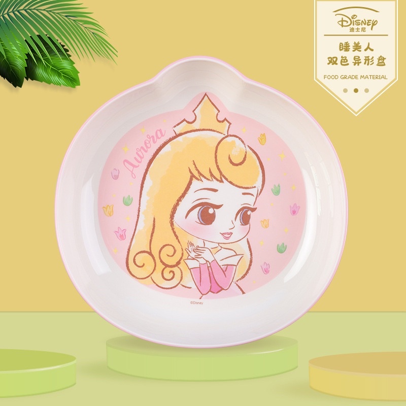 Jual Piring Mangkok Bunga Melamin Anak Princess Mickey Minnie | Shopee ...