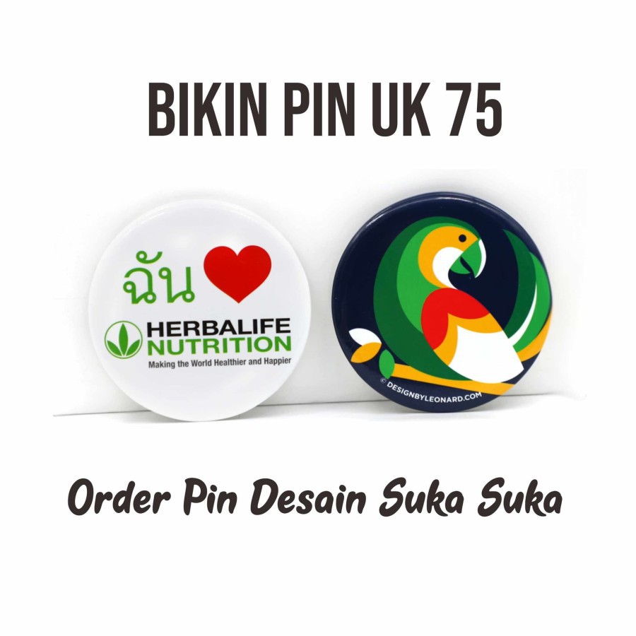 Jual Bikin Pin 75 mm CUSTOM PIN MURAH | Shopee Indonesia