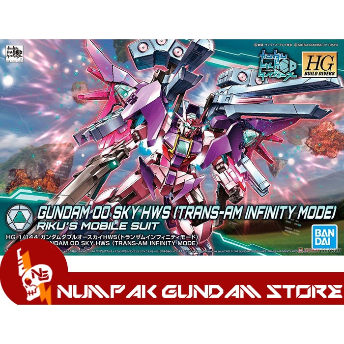 Jual Gundam 00 Sky HWS Trans Am Infinity Mode | Shopee Indonesia
