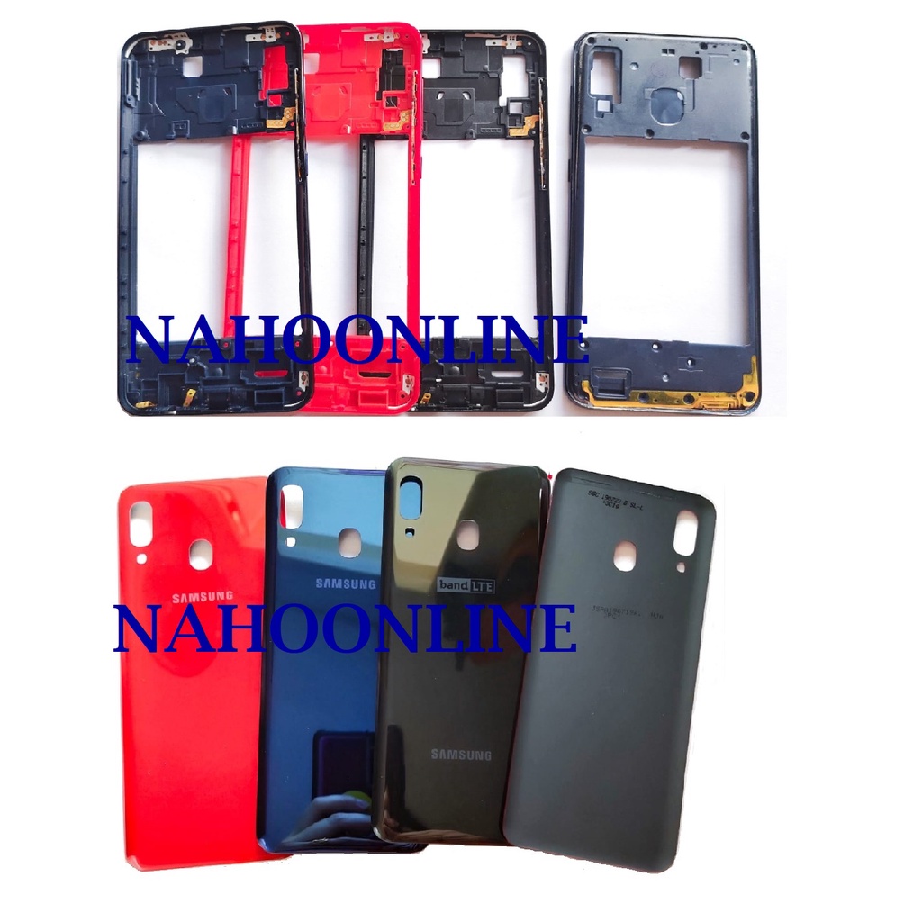 Jual TULANG BAZEL CASING HOUSING SAMSUNG A20 A205 A205F TUTUPAN ...