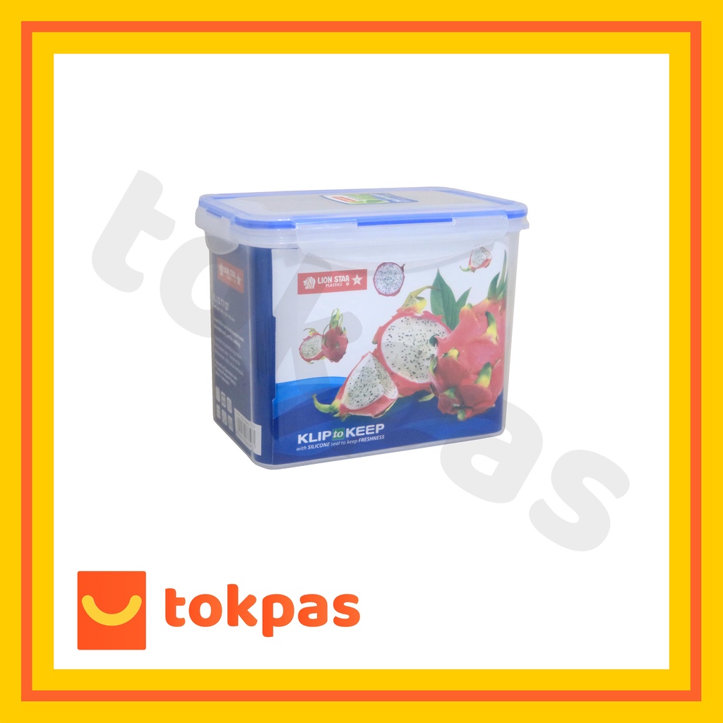 Jual Klip To Keep 3L 1303 Lion Star KP 69 Kotak Makan Sealware [Cabang ...