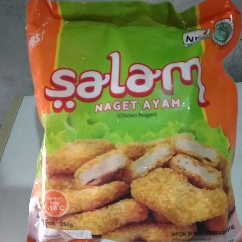 Jual Nugget ayam salam 250gr | Shopee Indonesia