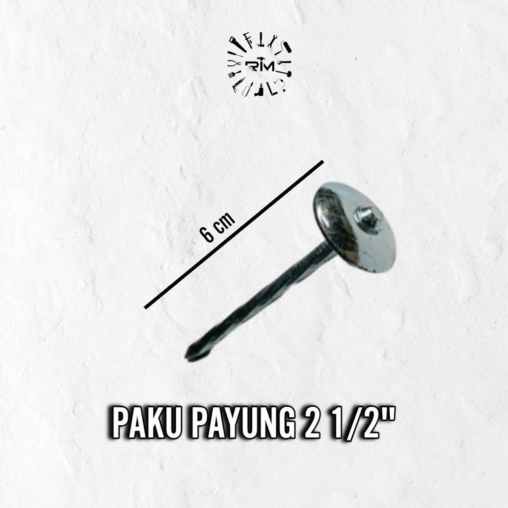 Jual Paku payung Paku asbes Paku seng segala ukuran kemasan 1 Kg berat ...