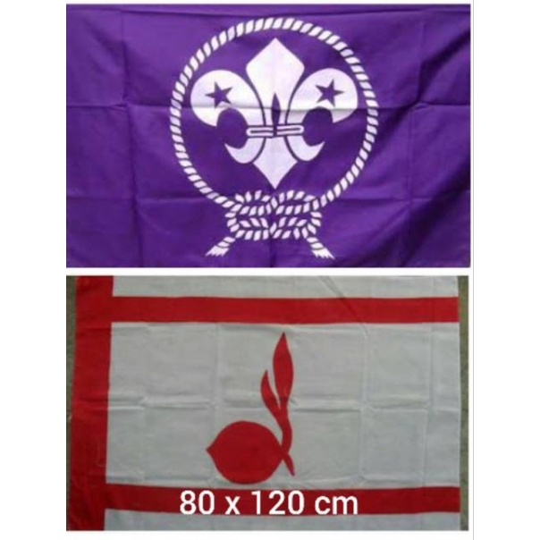 Jual bendera WOSM merah putih,kitri & Morse 60x90 90x135 80x120 ...