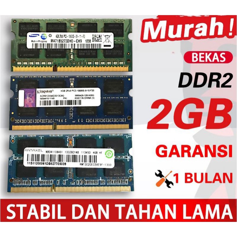 Jual Ram ddr 2 untuk Laptop atau mini pc kapasitas 256MB | Shopee Indonesia