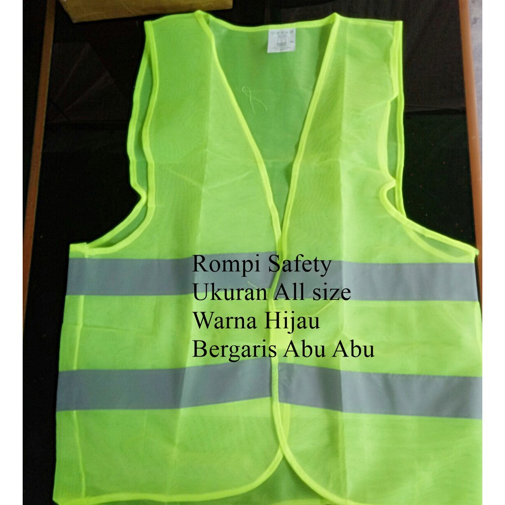 Jual Rompi Safety scotlight abu abu Warna Hijau dan orange | Shopee ...