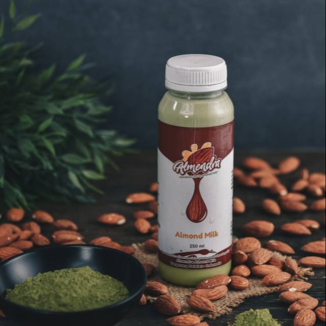 Jual Susu Almond Almendra - Matcha 250ml / Asibooster Premium Almond ...