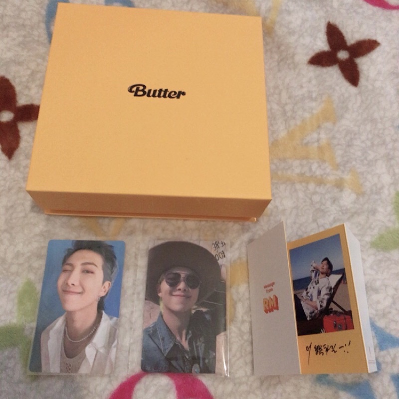 Jual Album BTS Butter Ver Cream Photocard Namjoon | Shopee Indonesia