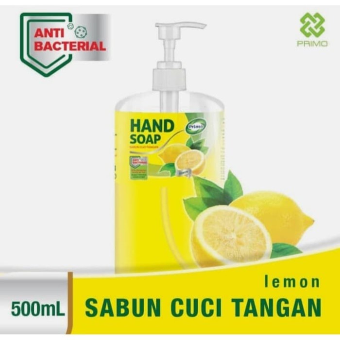 Jual Primo Hand Soap Lemon 500Ml | Shopee Indonesia