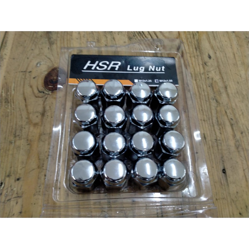 Jual Baut Roda Velg Mobil Fujita Ukuran drat 1,5 / 1,25 ready stock ...