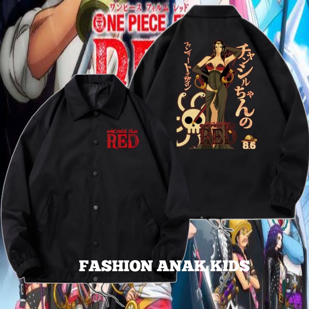 Jual (BISA COD) JAKET COACH PRIA/WANITA JAKET WINDBREAKER ANIME ONE ...