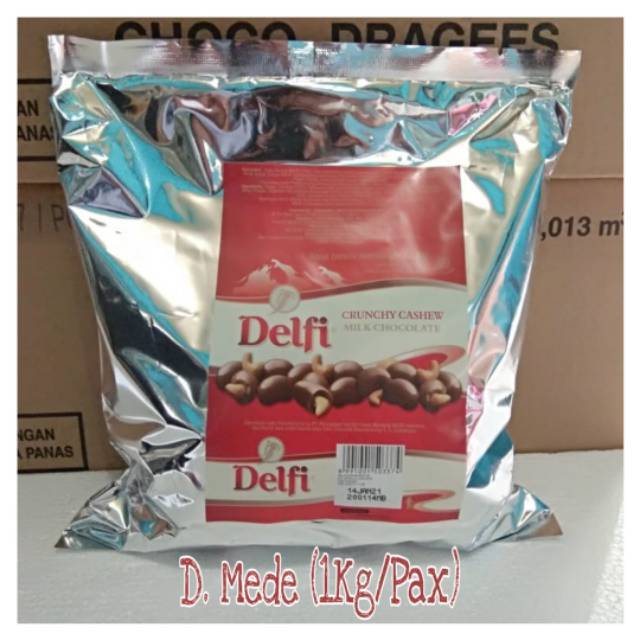 Jual COKLAT DELFI Mede (Kemasan 1Kg/Pax) / Coklat Kiloan DELFI (Coklat ...