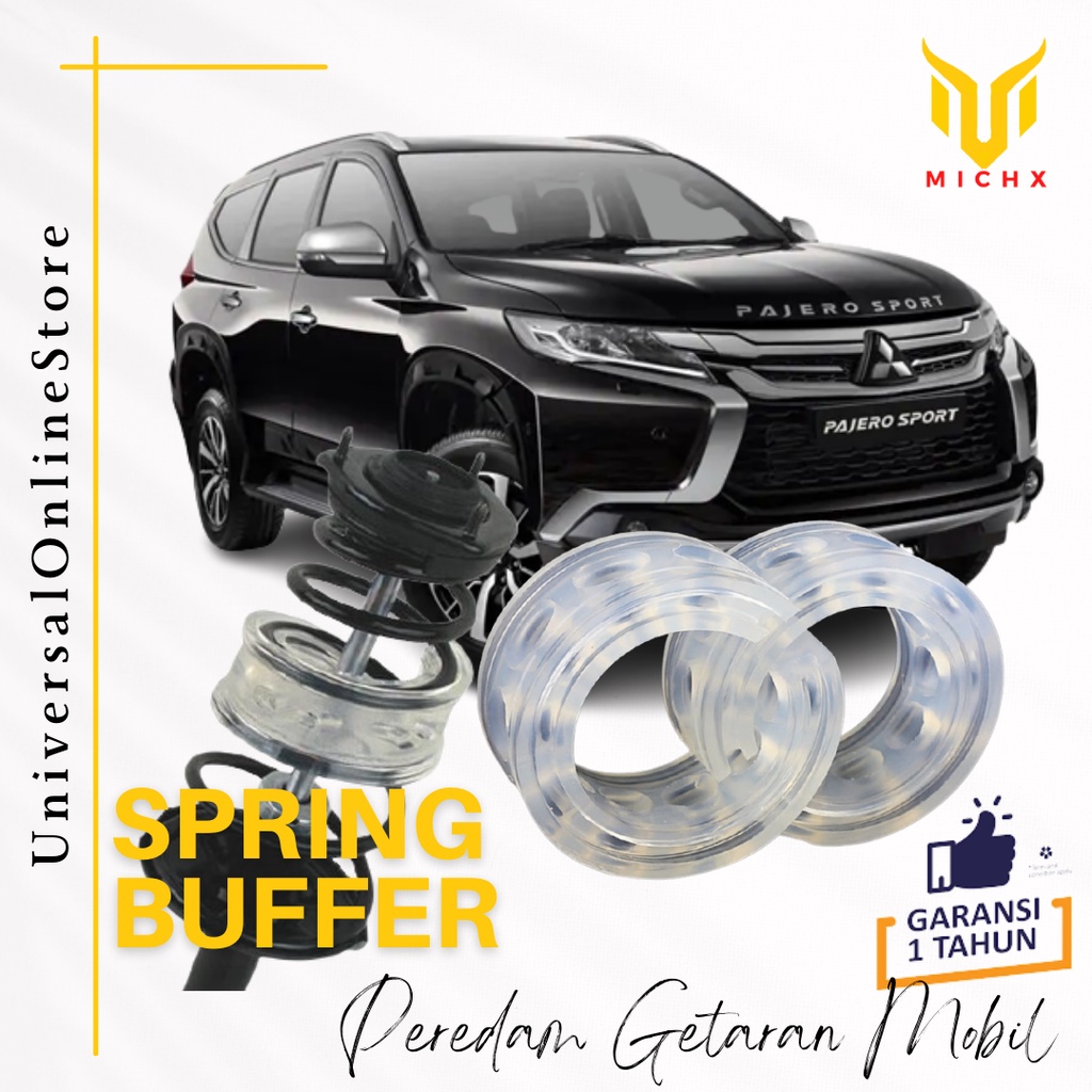 Jual PAKET Depan Belakang Spring Buffer Mitsubishi Pajero Sport Damper ...