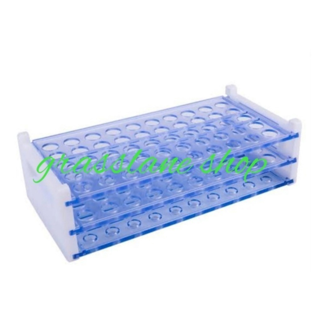 Jual Rak Tabung Reaksi Test Tube diameter 18 mm 40 lubang Acrylic ...