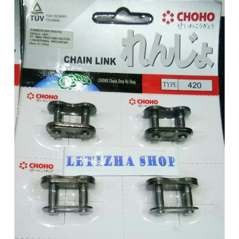 Jual SAMBUNGAN RANTAI RANTE 420 CHOHO | Shopee Indonesia