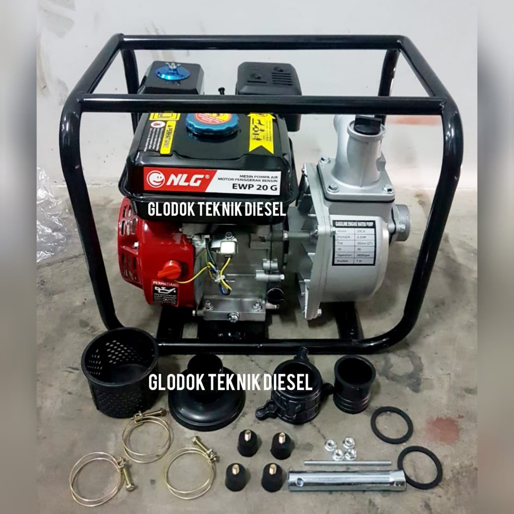 Jual MESIN POMPA AIR SAWAH IRIGASI ALKON WATER PUMP 2 INCH 2" WP 20 ...