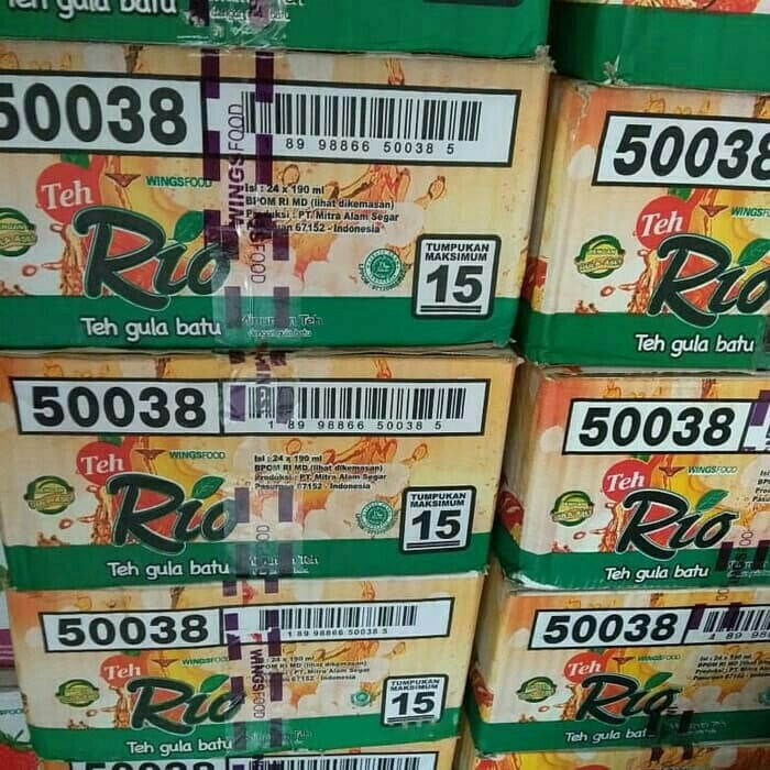 Jual Teh Rio | Minuman Teh Rio | Minuman Teh Rasa | Teh Rio Gula Batu ...